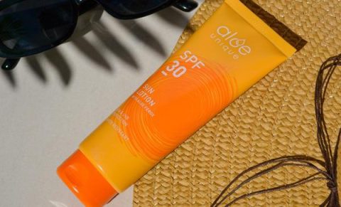 The perfect sunblock for sensitive skin - Aloe Unique